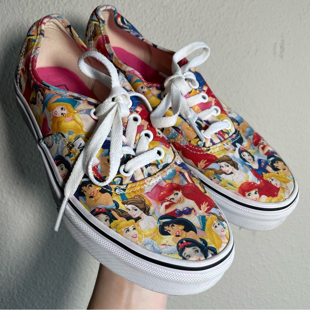 Vans X Disney Princess Limited Edition Sneakers 7.5 - Gem